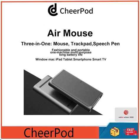 Cheerdots Cheerpod เมาส์บลูทูธไร้สาย ขนาดเล็ก สําหรับ Macbook และ Windows Win8 10 Win11 พร้อม