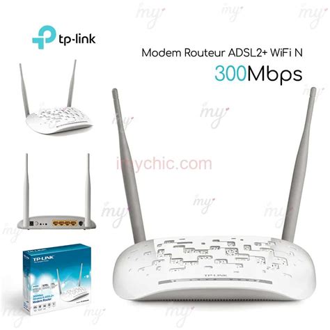 Modem Routeur Adsl Wifi N Mbps Tp Link Td W Nd Imychic