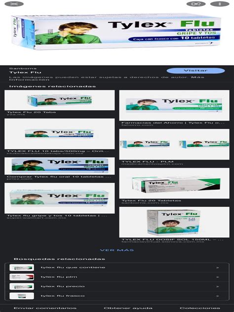 Tylex Flu Información Y Precios Pdf