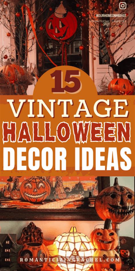 15 Colorful Vintage Halloween Decor Ideas Youll Want To See