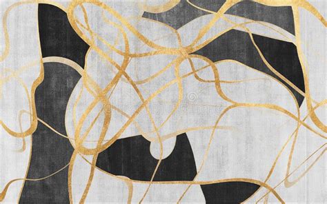 Abstract Artistic Background Artistic Drawing With Abstract Shapes Geometric Patterns Digital