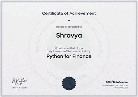 Shravya S On Linkedin Pythonforfinance Datascience365 Finance