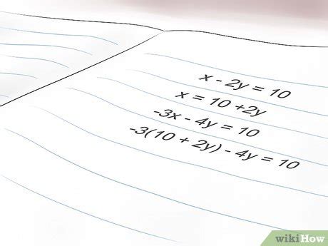 3 Ways To Solve Multivariable Linear Equations In Algebra