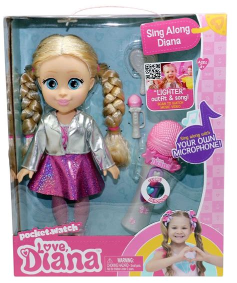 Love Diana Sing Along Doll W Mic Lighter Song Buy Online In South Africa