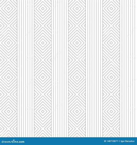 Vector Seamless Pattern Stock Vector Illustration Of Minimalism 148710877