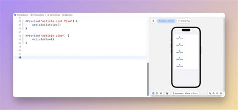 How To Use The New Swiftui Preview Macro