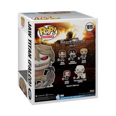Attack On Titan Jaw Titan Falco 6 Us Exclusive Pop Vinyl Rs