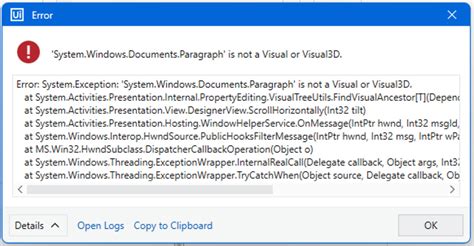 The Specified Visual Is Not An Ancestor Of This Visual Knowledge Base