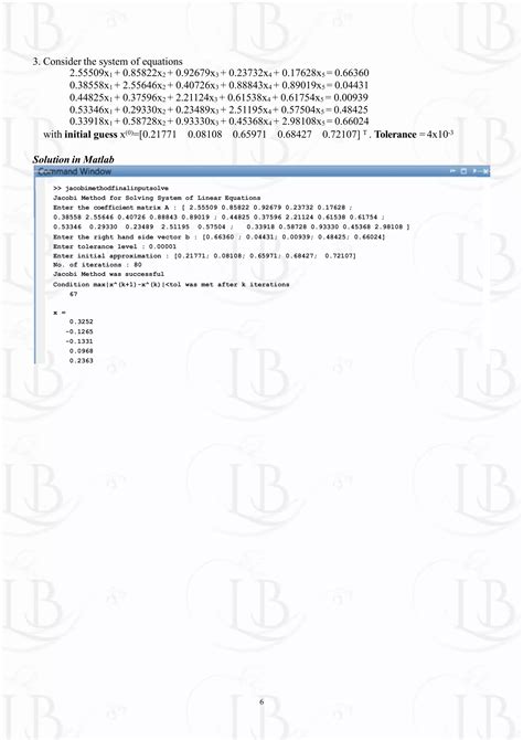 Jacobi Iterative Method Pptx Programming Languages Computing