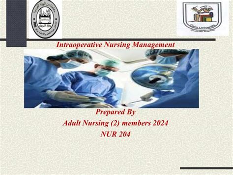 Intraoperative Mwdial Surgical Nursing Pdf