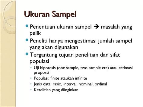 Metode Sampling Kimia Farmasi Ppt