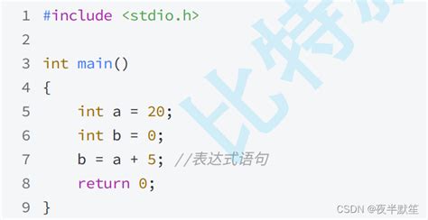 初识别c语言 数据类型和变量 csdn博客
