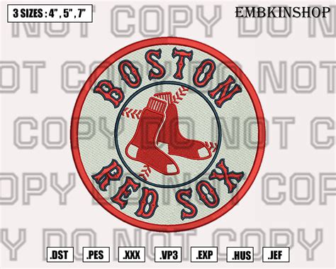 Boston Red Sox Alternate Logo Embroidery Designmlb Logo Emb Inspire