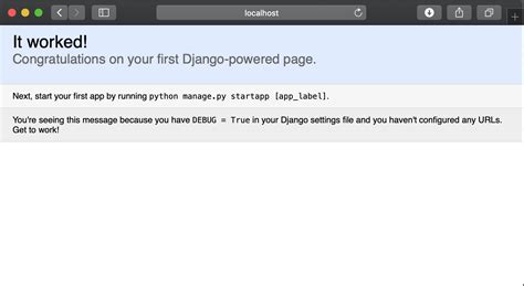 การพัฒนา Web Application บน Python ด้วย Django Framework