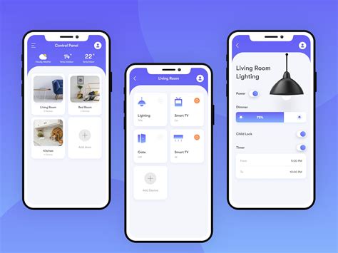 Smart Home Automation Ui Design Behance