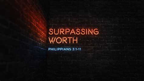 Surpassing Worth