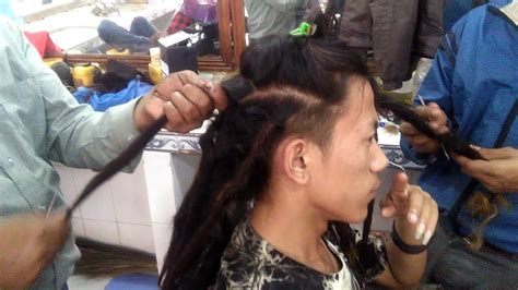 Hair Deadlocking Process Youtube
