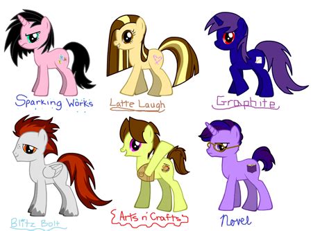 Mlp Ocs By Rhuined Dream Eater On Deviantart