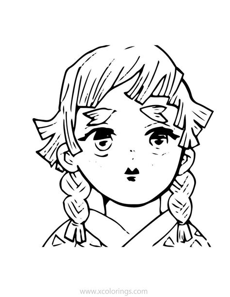 Demon Slayer Manga Coloring Sheets