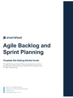 Agile Backlog And Sprint Planning Smartsheet Inc Agile Backlog And Sprint Planning