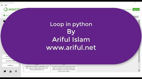 Course In Python Part 8 Loop In Python Youtube