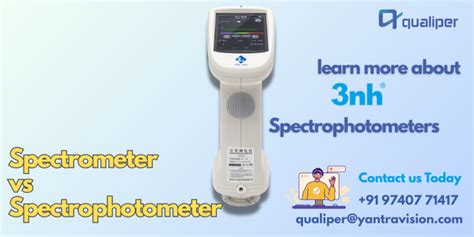 Spectrometer Vs Spectrophotometer Understanding The Difference Qualiper