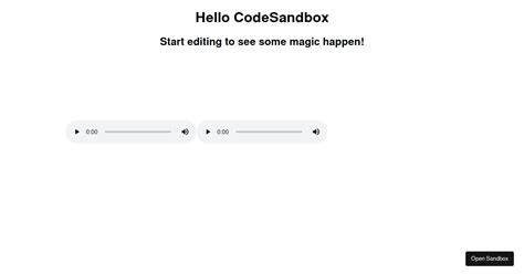 React Music Player Examples Codesandbox React Music Player Examples Codesandbox