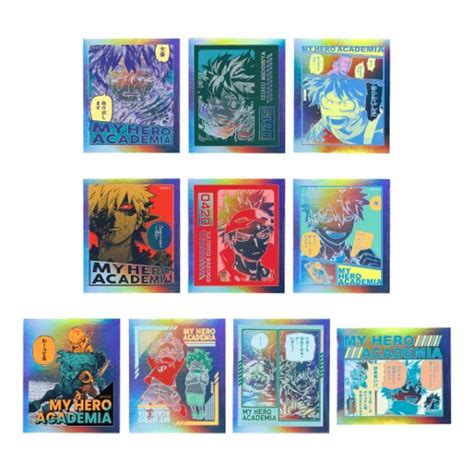 [24년 02월 발매] 나의 히어로 아카데미아 점프 한정 오로라 스티커 미도리야 이즈쿠 And 바쿠고 카츠키 컬렉션 나히아 히로아카 애니 공식 굿즈 도키도키굿즈