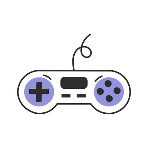 Premium Vector Vintage Video Game Joystick