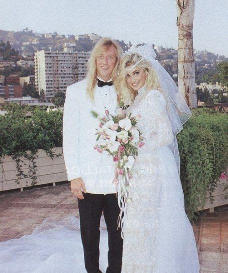 Warrants Jani Lane And Bobbi Brown July 15 1991 Bobbi Brown Jani