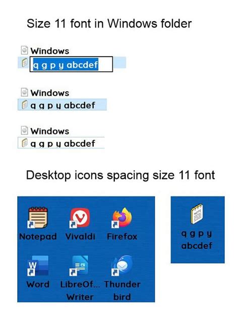 How To Fix The Spacing Of Files Text In Folder Solved Windows 10 Forums
