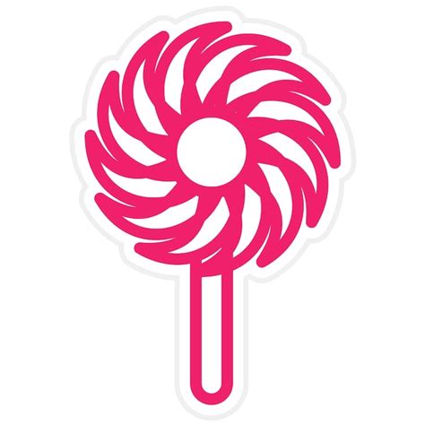 Premium Vector Vector Design Pin Wheel Icon Style