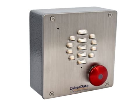 Cyberdata 011567 Sip Large Button Outdoor Intercom