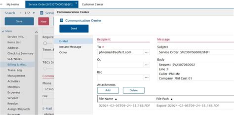 Unable Email Sv In Alliance 154 Ifs Community