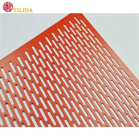 Buy Wholesale China Decorative Slot Hole Perforated Metal Sheet Mesh And Perforated Metal At Usd