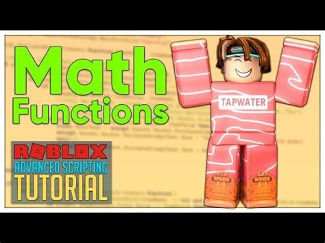 Mastering Math Functions In Roblox Scripting A Beginners Guide Galaxyai Galaxyai