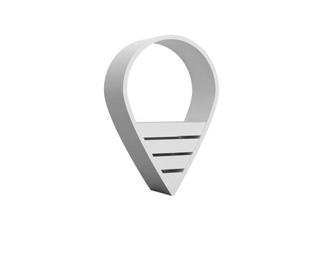 map pointer 3d pin location symbol 3d illustration 29227871 png