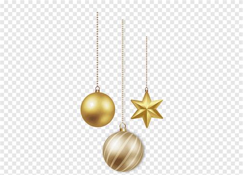ตกแต่งด้วยลูกบอลสีทอง เป็นภาพตัดปะ ลูกบอล Png Pngegg