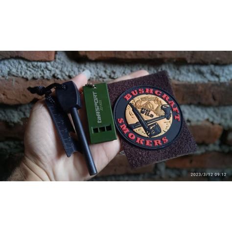Jual Paket Asik Bushcraft Smokers Patch Bushcraf Survival Kit Camping Pematik Api Bushcraft