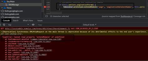 Requiretabulator Doesnt Work After 480 Version When Importing For Use With Vuejs · Issue