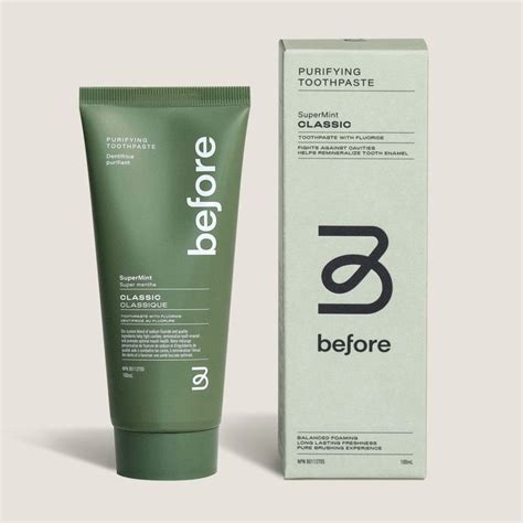 Before Purifying Toothpaste Classic Size Options In 2025 Best