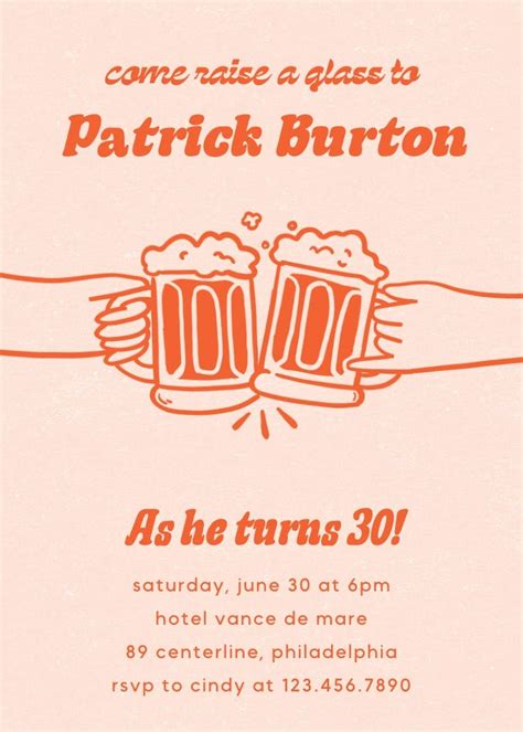 Fizzy Fun Invitation Template Free Greetings Island