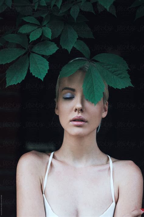 Portrait Of A Beautiful Blond Woman By Stocksy Contributor Jovana