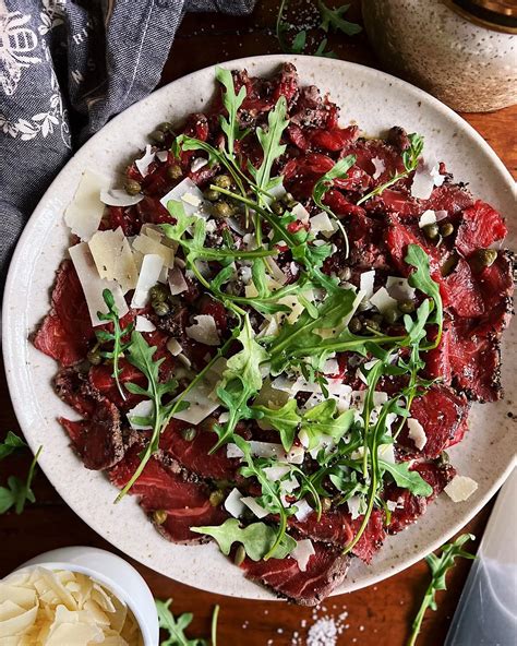 Waygu Beef Carpaccio — Danielas Dish