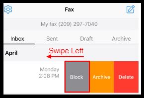 How To Block A Fax On IOS Help Center