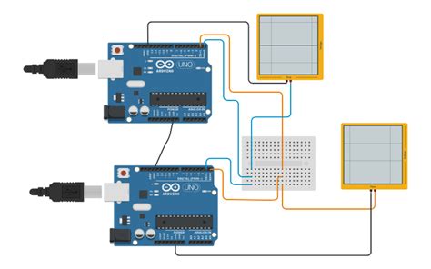 Circuit Design Serial Communication With Arduino Tinkercad