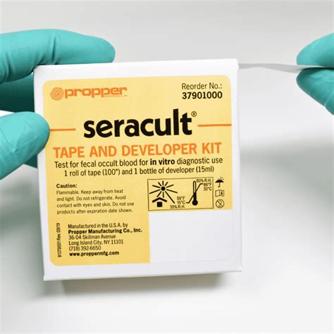Seracult® Fecal Occult Blood Test Triple Slides