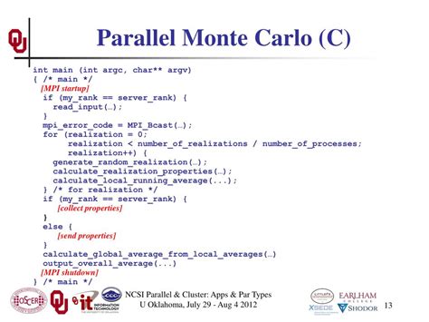 Ppt Introduction To Parallel Programming And Cluster Computing