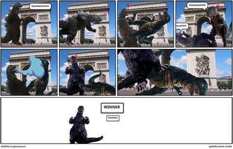 Godzillasaurus Vs Gorosaurus