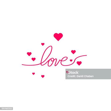 연속 그리기 줄 연속 드로잉 라인 플랫 스타일에에서 마음으로 사랑 하는 연속 블랙 라인입니다 플랫 디자인의 작품입니다 사랑과 부드러움의 상징 개념에 대한 스톡 벡터 아트 및